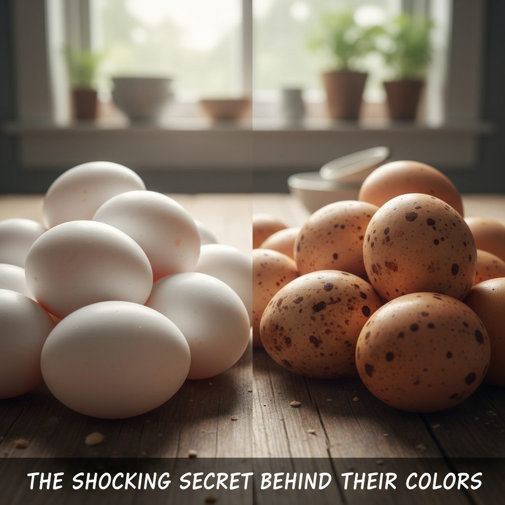 Oeufs blancs ou bruns : la vraie raison derrière leur couleur
