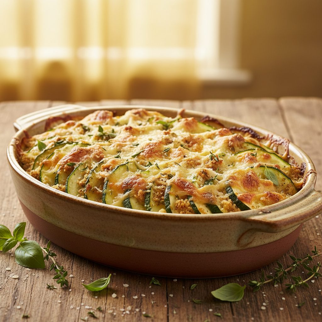 Courgettes au Four : Le Gratin Irrésistible Que Tout le Monde Va Adorer